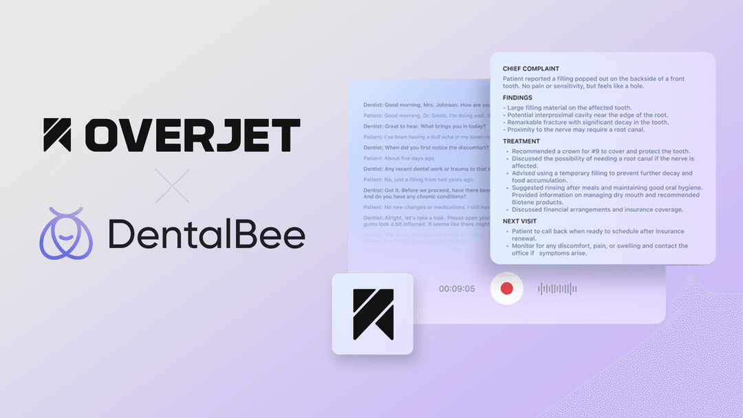 Overjet Adds Voice-Powered Clinical Documentation Through DentalBee ...
